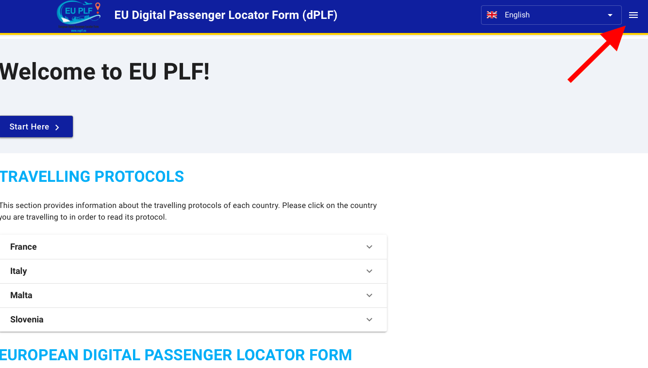 コロナ禍｜EU Digital Passenger Locator Formの作成手順！ヨーロッパ入国の際に必要｜チャオサリナ！